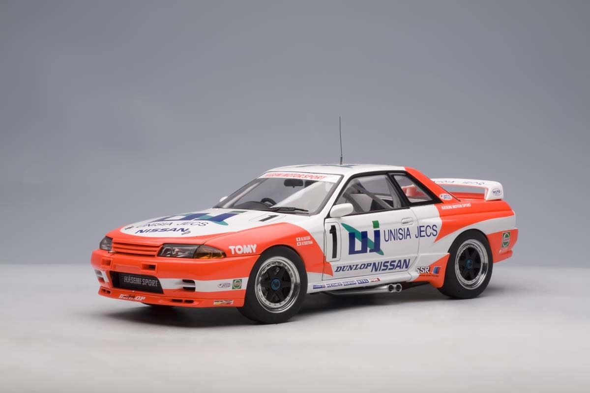1:18 Nissan R32 Skyline GT-R Group A #1 Unisia Jecs - 1993 – Echuca Scale Model Cars