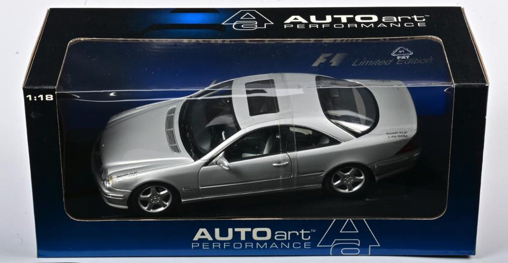 1:18 Mercedes-Benz CL55 AMG F1 Limited Edition - Silver – Echuca Scale ...