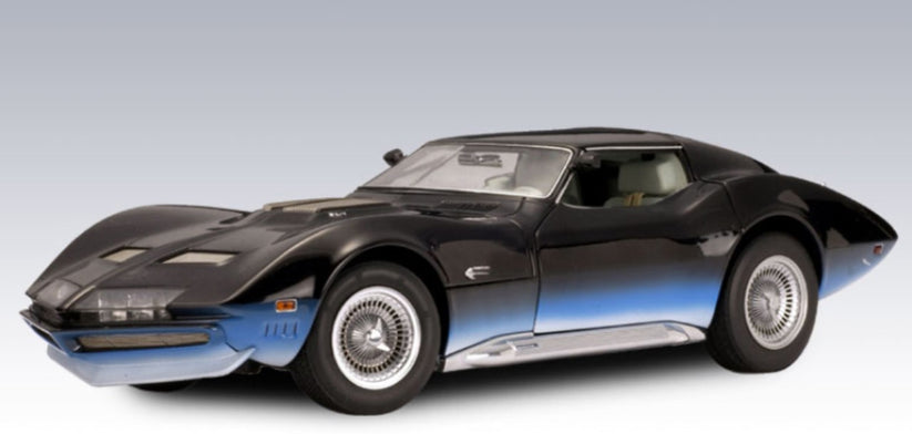 1:18 Chevrolet Corvette Manta Ray - 1968 - Blue – Echuca Scale Model Cars
