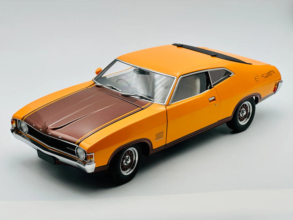 1:18 Ford XA Falcon Superbird - Yellow Fire/Walnut Glow – Echuca Scale ...