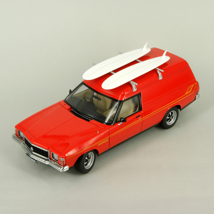 1:18 Holden HX Sandman Panel Van - 1976 - Mandarin Red – Echuca Scale ...