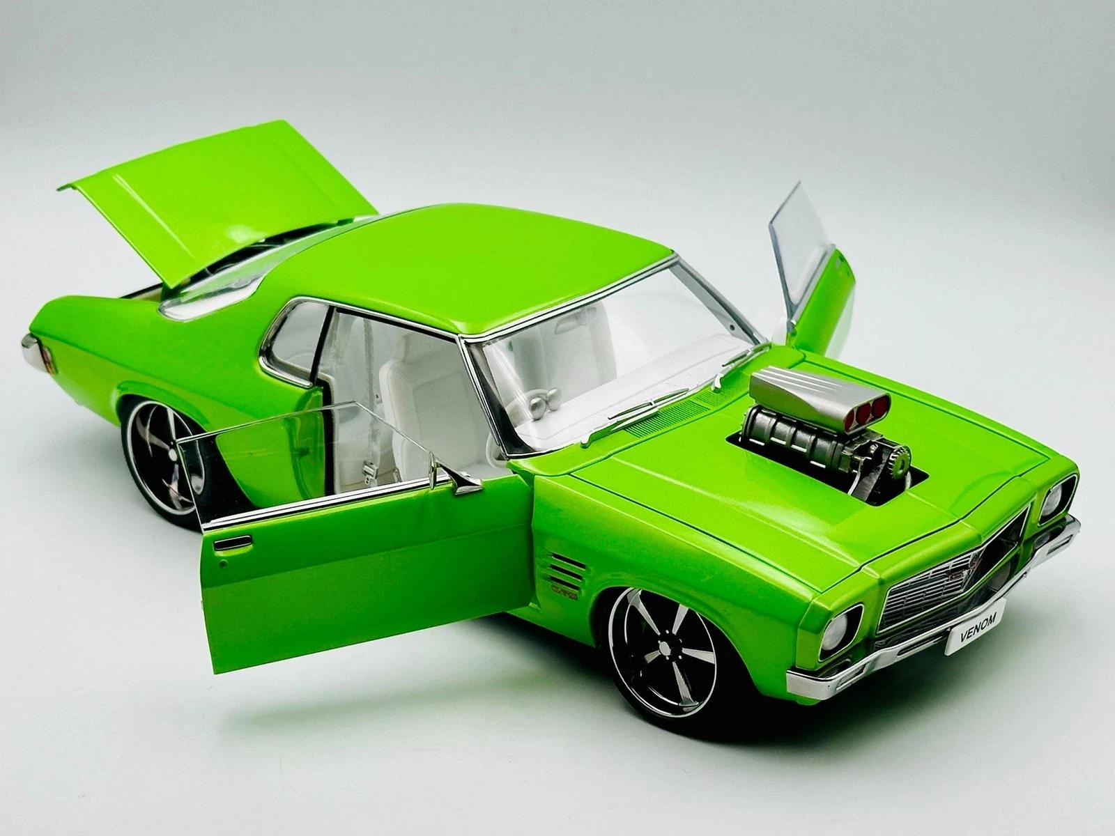 1:18 Holden HQ Monaro Street Machine - Venom - Lime Green Metallic ...