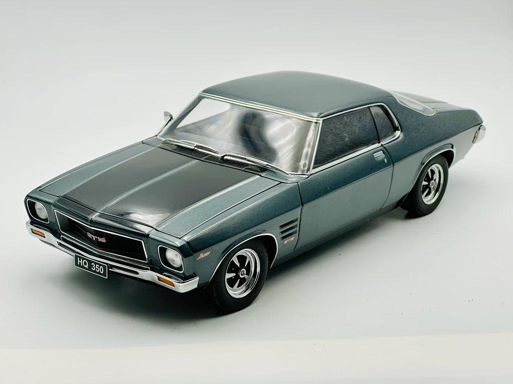 1:18 Holden HQ Monaro Coupe GTS 350 - 1973 - Gunmetal Grey with Black ...