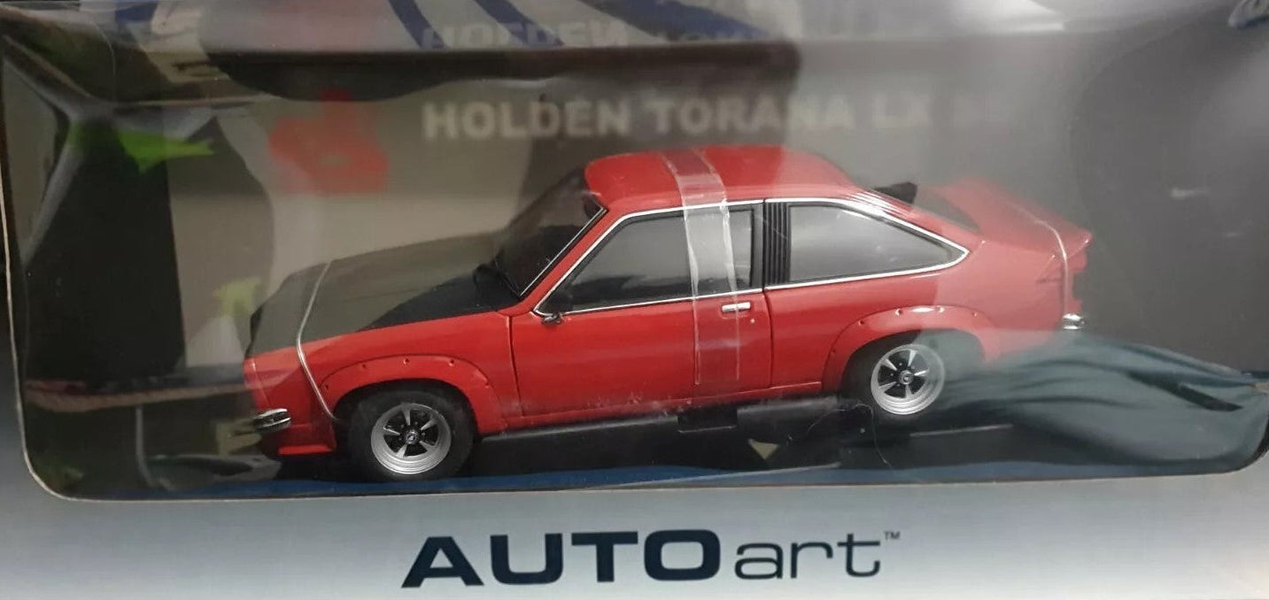 1:18 Holden LX Torana SS A9X Option 2Dr - Flamenco Red – Echuca Scale ...