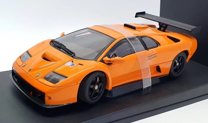 1:18 Lamborghini Diablo GTR - 2001 - Orange – Echuca Scale Model Cars