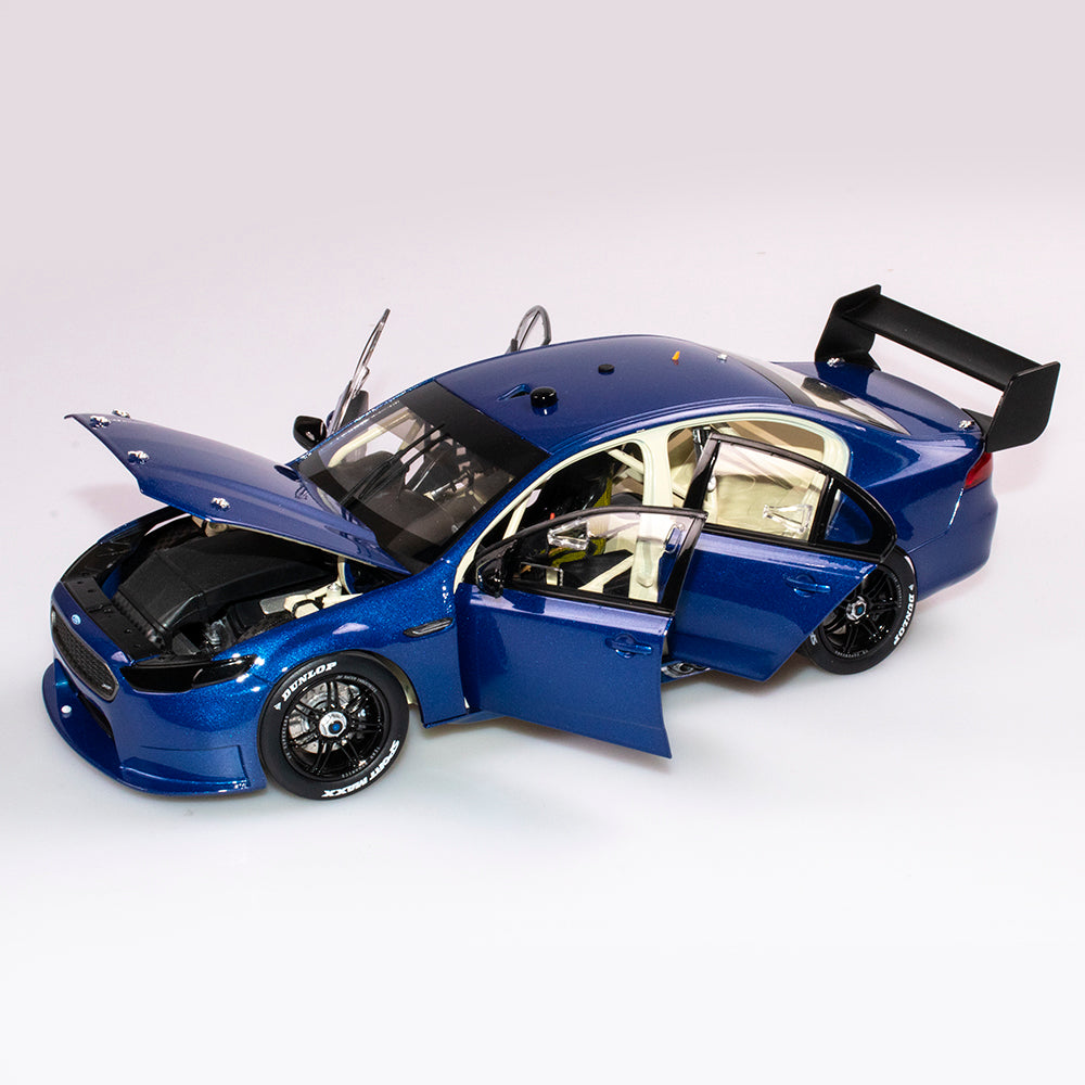 1:18 Ford FGX Falcon Supercar - Plain Body Edition - Kinetic Blue ...