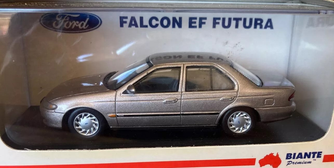1:43 Ford EF Falcon Futura - Mocha Foam – Echuca Scale Model Cars