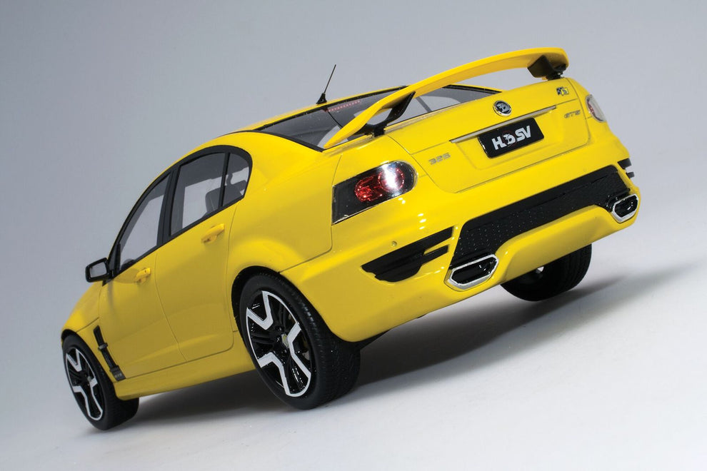 1:18 Holden HSV E3 GTS - Hazard Yellow – Echuca Scale Model Cars