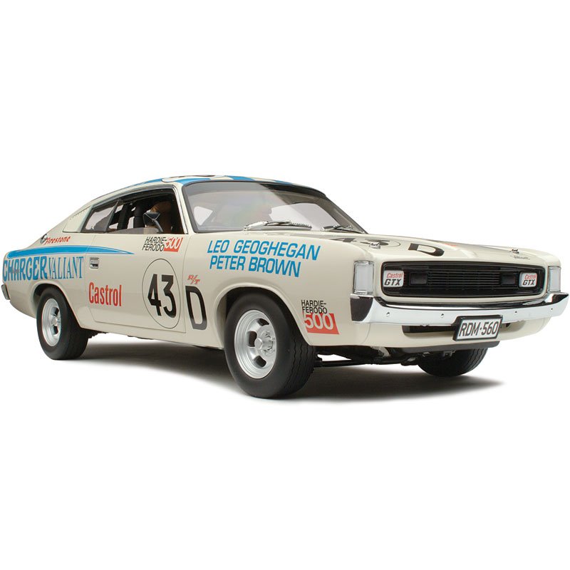 1:18 Chrysler VH Valiant E38 R/T Charger #43D - 1971 - Bathurst - Leo ...