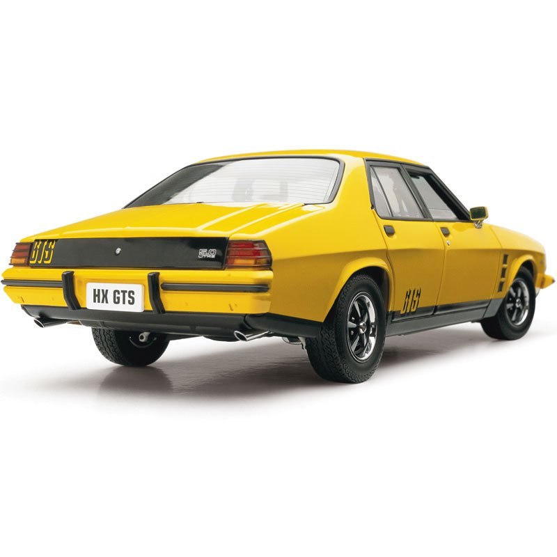 1:18 Holden HX Monaro GTS - Absinthe Yellow with Black Stripes – Echuca ...