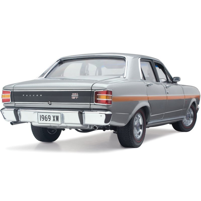 1:18 Ford XW Falcon GTHO Phase I - Silver Fox – Echuca Scale Model Cars