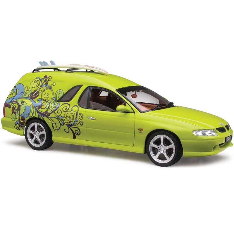 1:18 Holden VU Custom Panel Van - Barbados Green – Echuca Scale Model Cars
