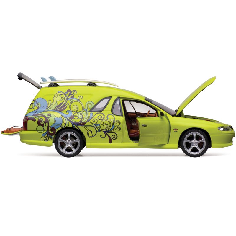 1:18 Holden VU Custom Panel Van - Barbados Green – Echuca Scale Model Cars