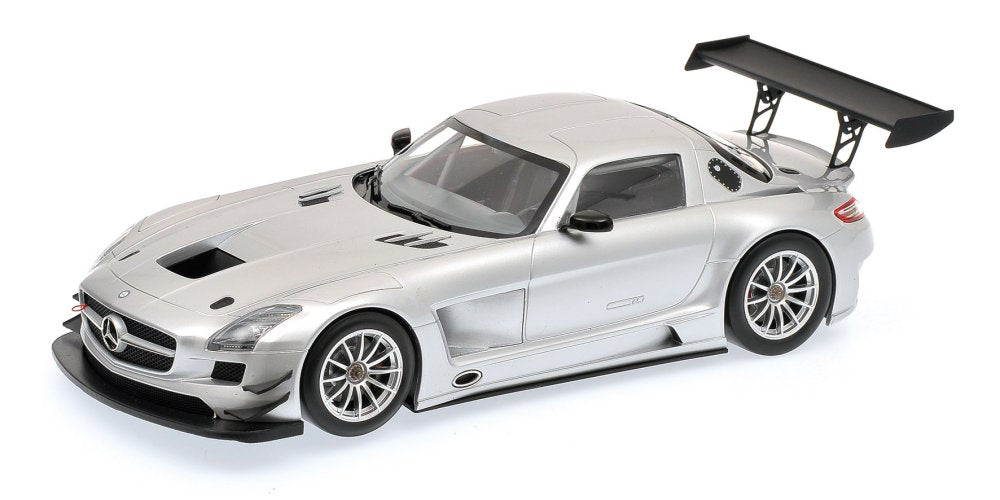 1:18 Mercedes-Benz SLS AMG GT3 Street - 2011 - Silver – Echuca Scale ...